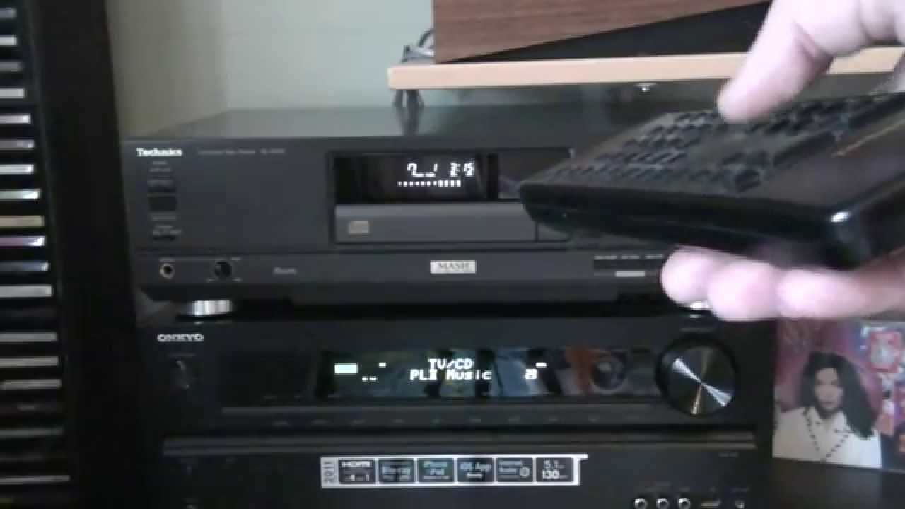 TECHNICS SL-PS70 AA COMPACT DISC PLAYER - YouTube