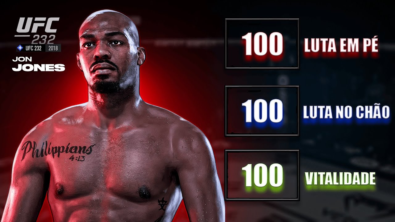 Jon Jones ALTER EGO 232 é o PERSONAGEM MAIS ROUBADO do UFC 5 😱 - YouTube