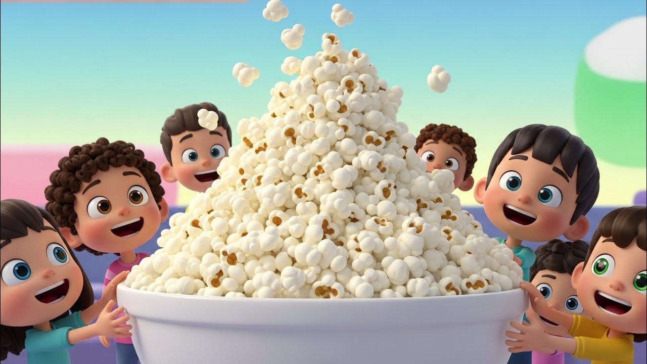 The Popcorn Song 🍿🎶 | Fun Nursery Rhyme for Kids | Baby Songs - YouTube
