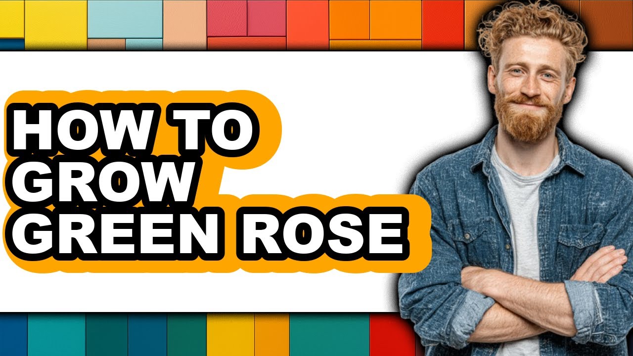 How To Grow Green Rose - Full Guide - YouTube