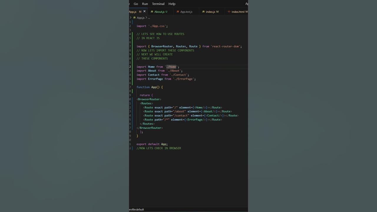 Routing With React Router Reactjs Reactrouter Reactjstutorial Youtube