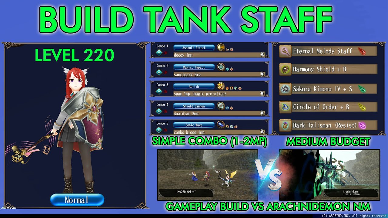 Build Tank Staff Level 220 (Magic Proration Tank) - YouTube