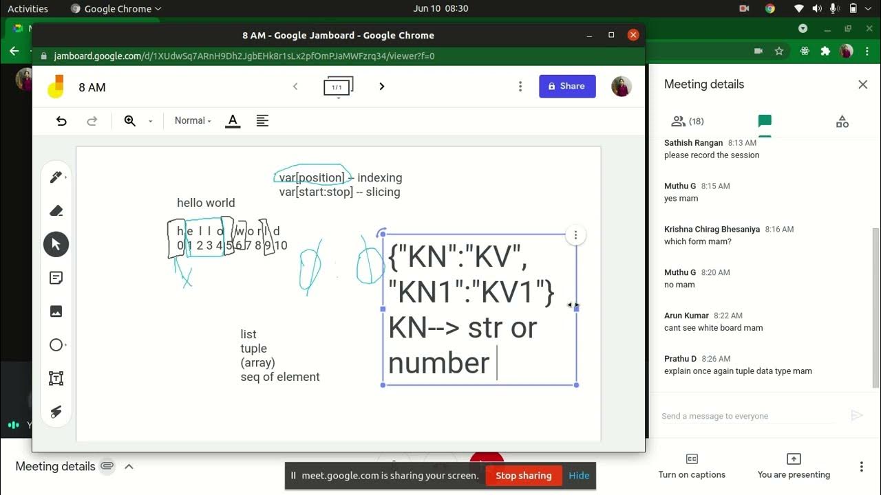 Python Datatype Introduction Youtube