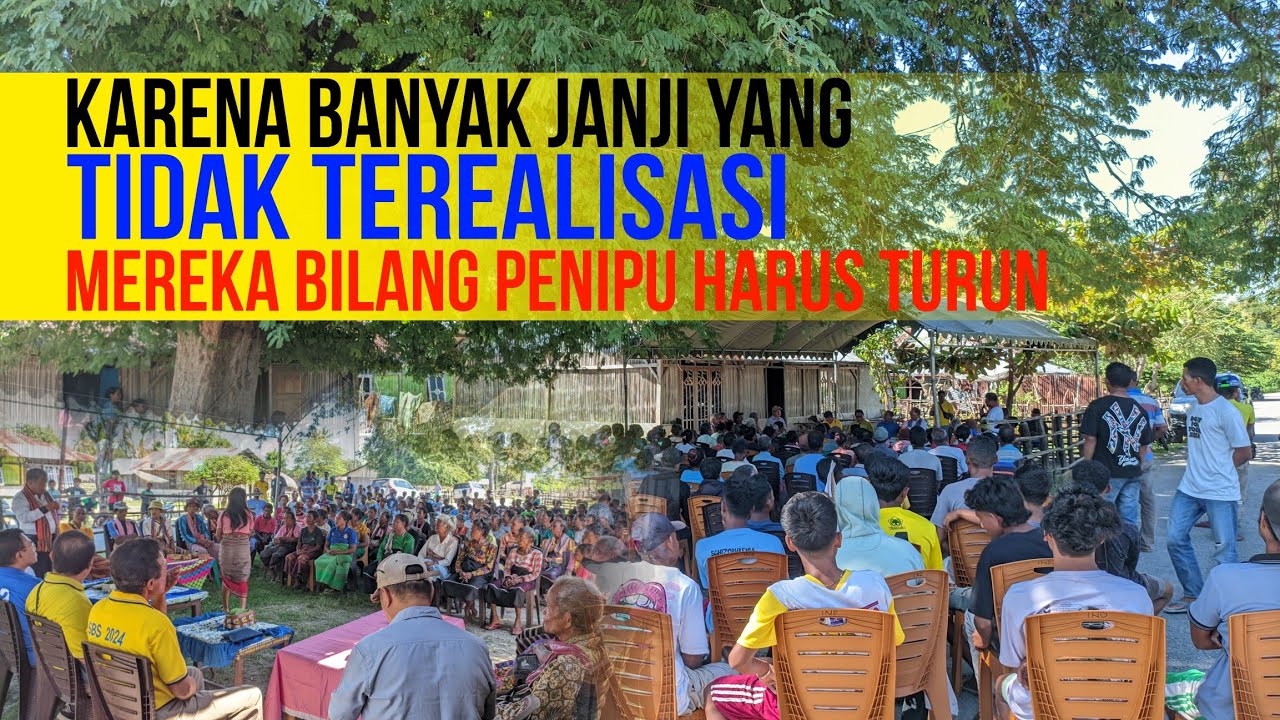 Setelah Sadar || Banyak Mantan Pendukung Gabung Ke SBS-HMS Untuk Turunkan SNKT - YouTube