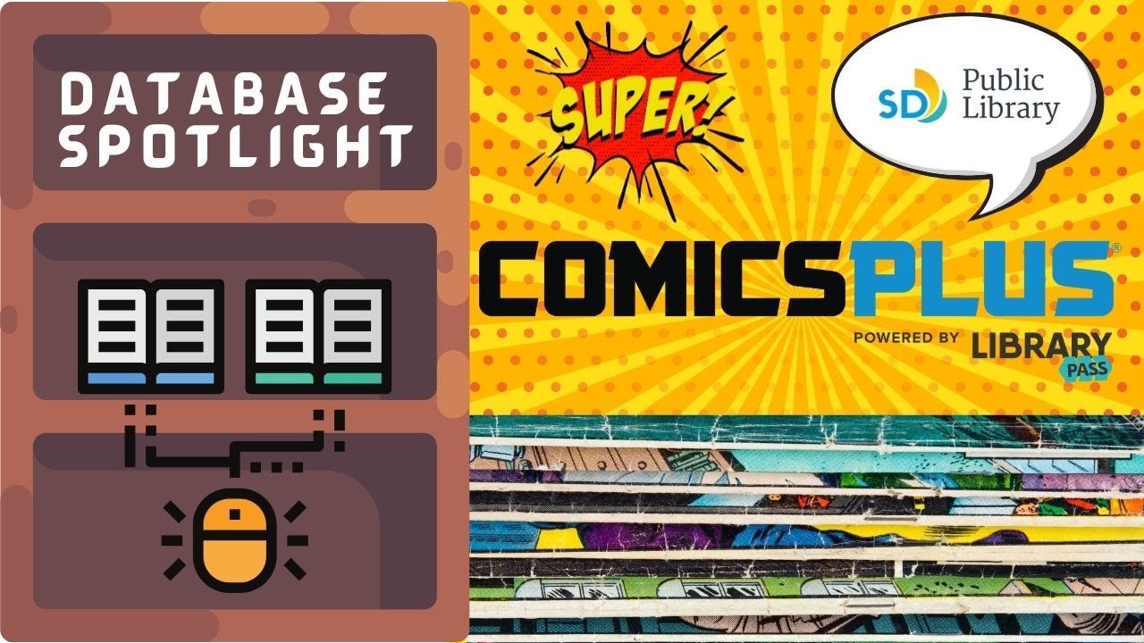 Comics Plus - Database Spotlight with San Diego Public Library - YouTube