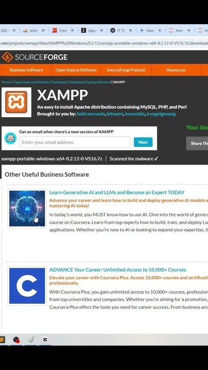 How to Install XAMPP Portable - Run PHP Locally on Your Laptop, without Setup! - YouTube