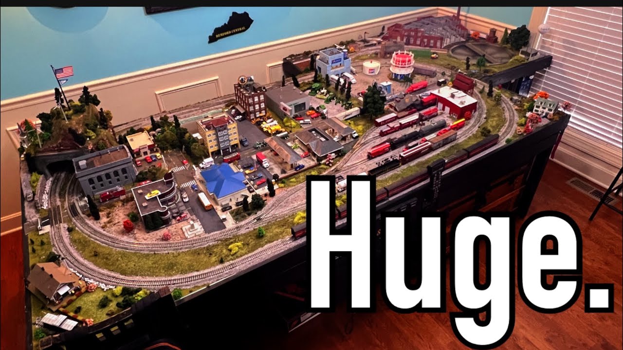 My Biggest Model Railroad Update Yet! - YouTube