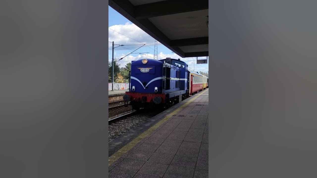 CP 1424 a toda velocidade em 📍 São Martinho do Campo 📍. - YouTube