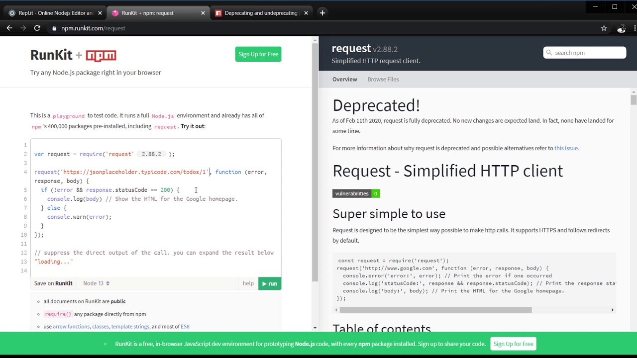 What is package deprecation? - YouTube