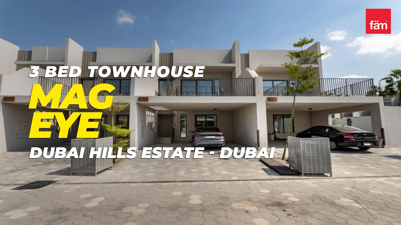 Amazing 3 Bed Townhouse in Mag Eye, Dubai Hills Estate - Dubai - YouTube