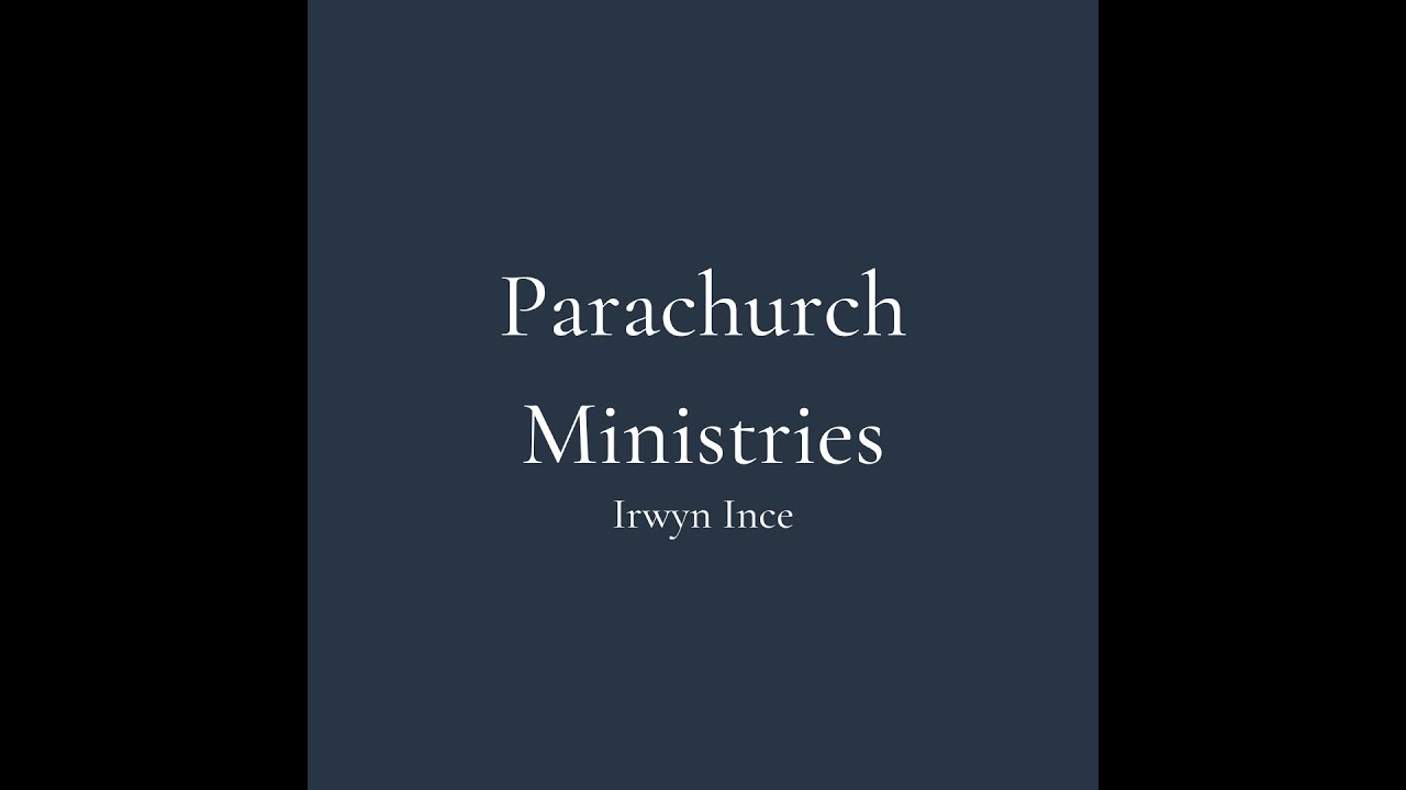 Irwyn Ince | Parachurch Ministries - YouTube