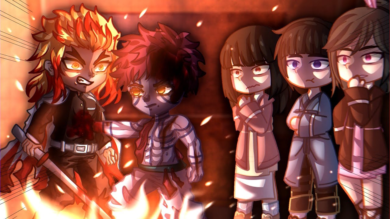 Kamado Family React To Future // Gacha React - YouTube