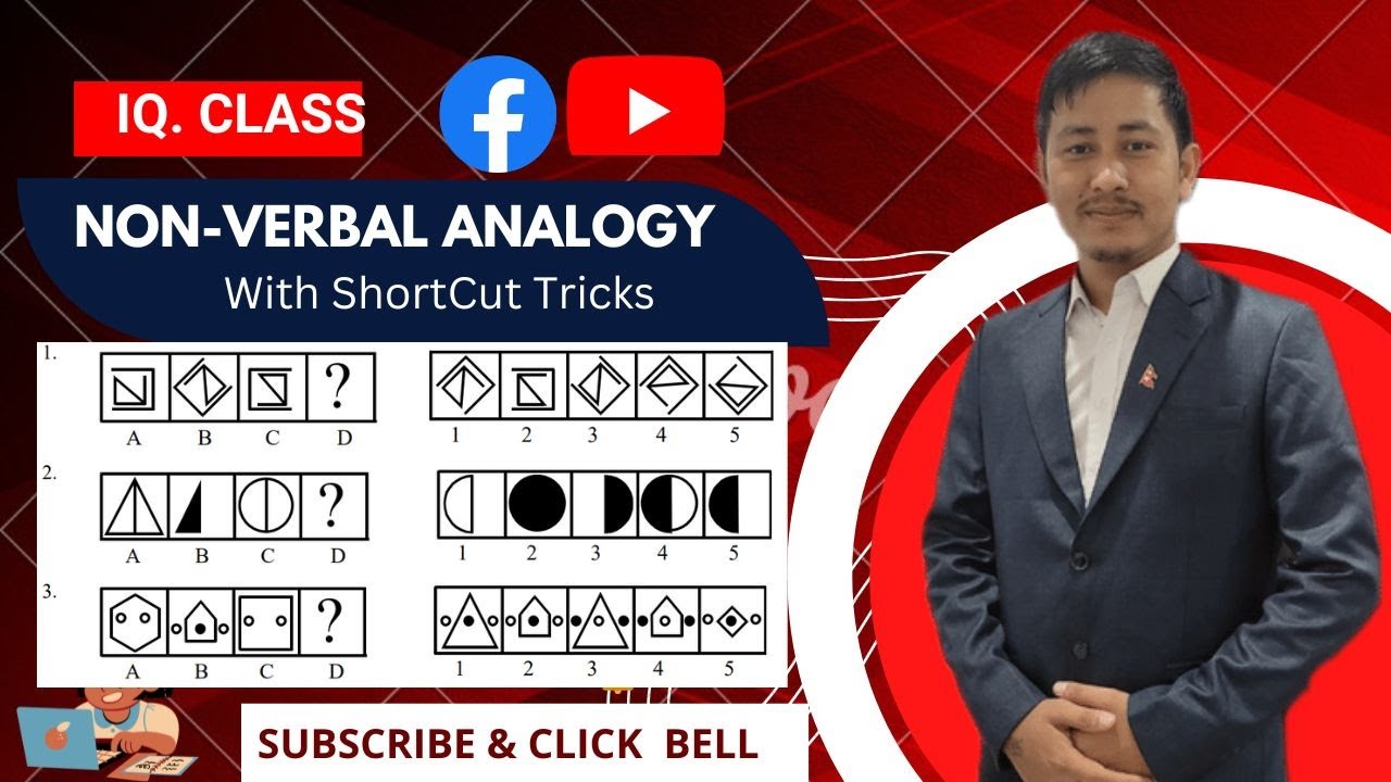 Non-Verbal Analogy: Concepts|| 15 Questions and Answers|| For TSC , PSC ...