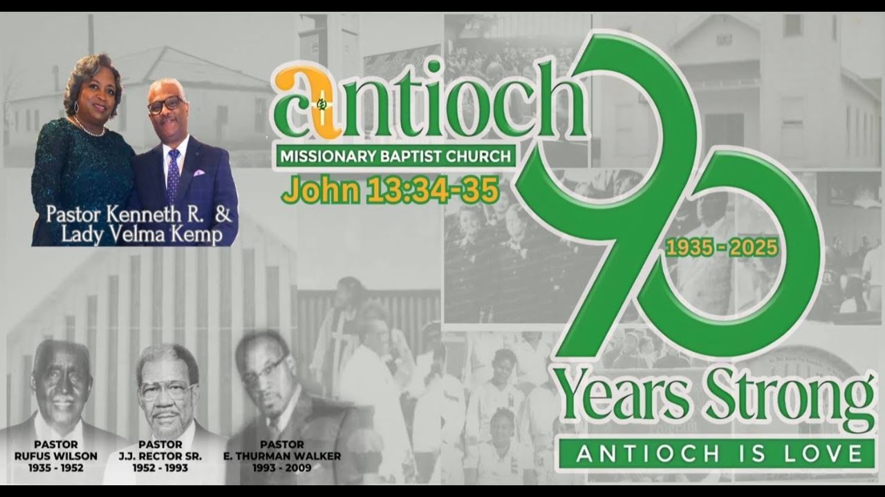 Antioch Sunday Service 08/31/2025 Exodus 18:12,17,27 "You Know Better ...