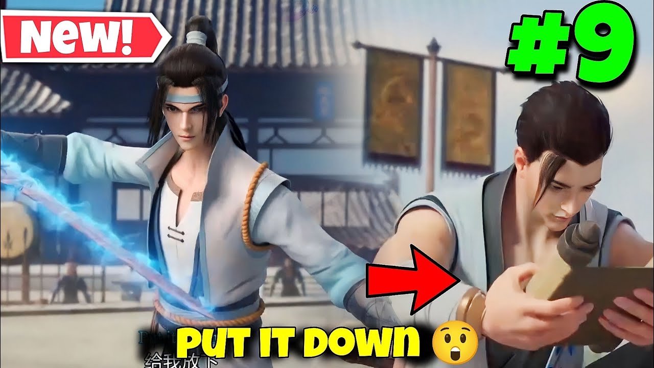 powerfull sword master episode 9 in hindi explaination| btth - YouTube