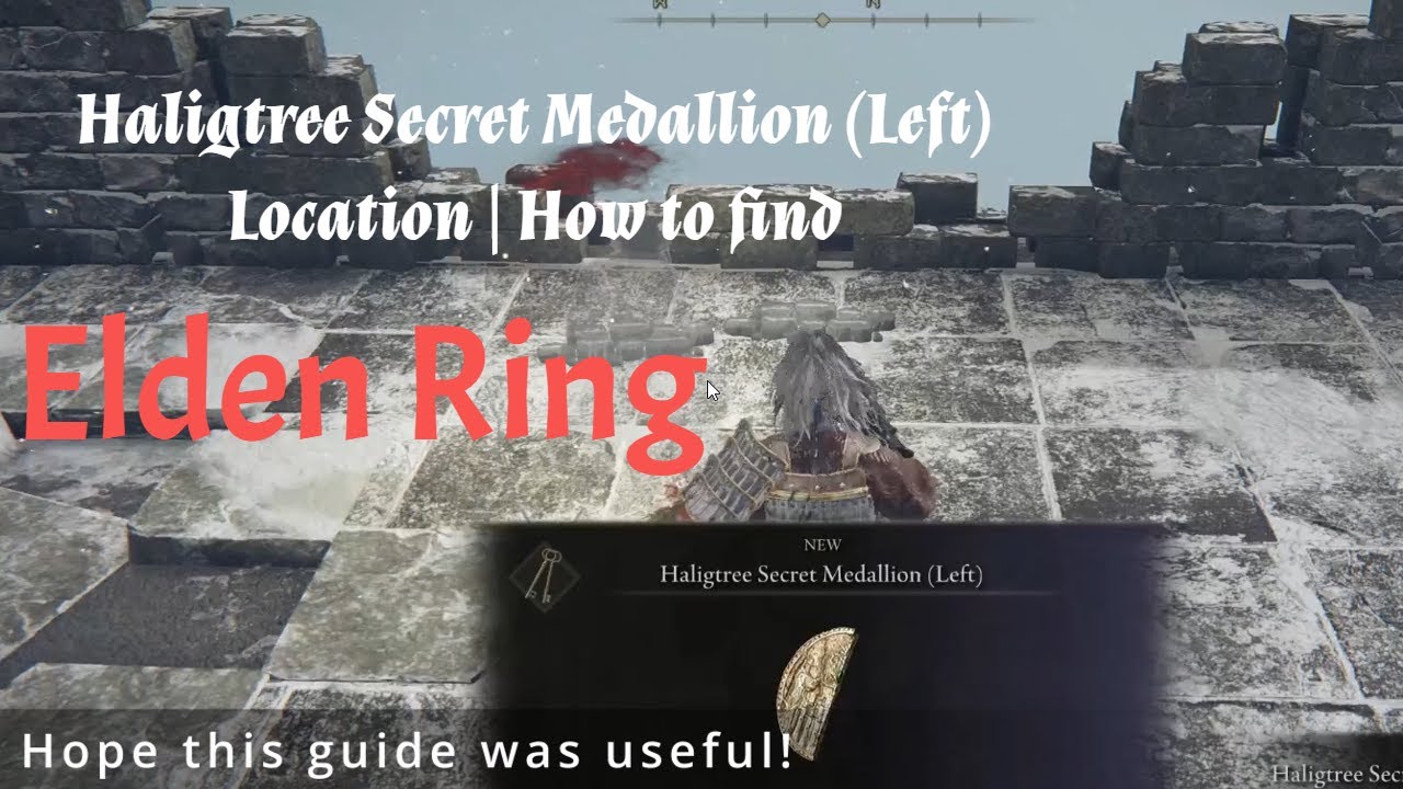 Elden Ring: Haligtree Secret Medallion (Left) location | how to find ...