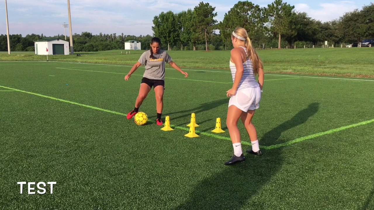 1st touch into space ️ ️Drill - YouTube