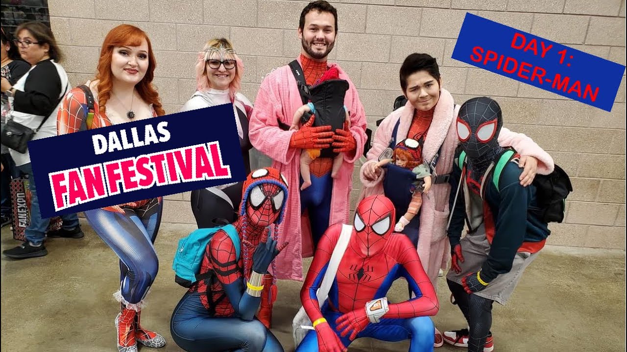 DALLAS FAN FEST 2023 VLOG 1: SPIDER-MAN - YouTube