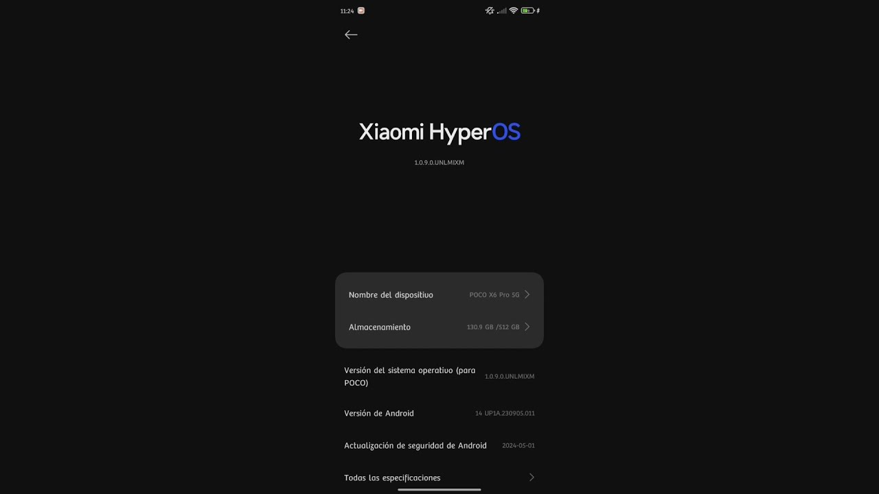 Bug en HyperOS? 🤨🧐 🤭🫣#pocox6pro #hyperos #xiaomi - YouTube