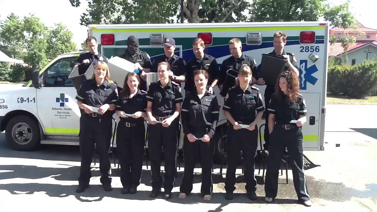 Calgary Metro Ems Team A2 Ice Bucket Challenge - YouTube