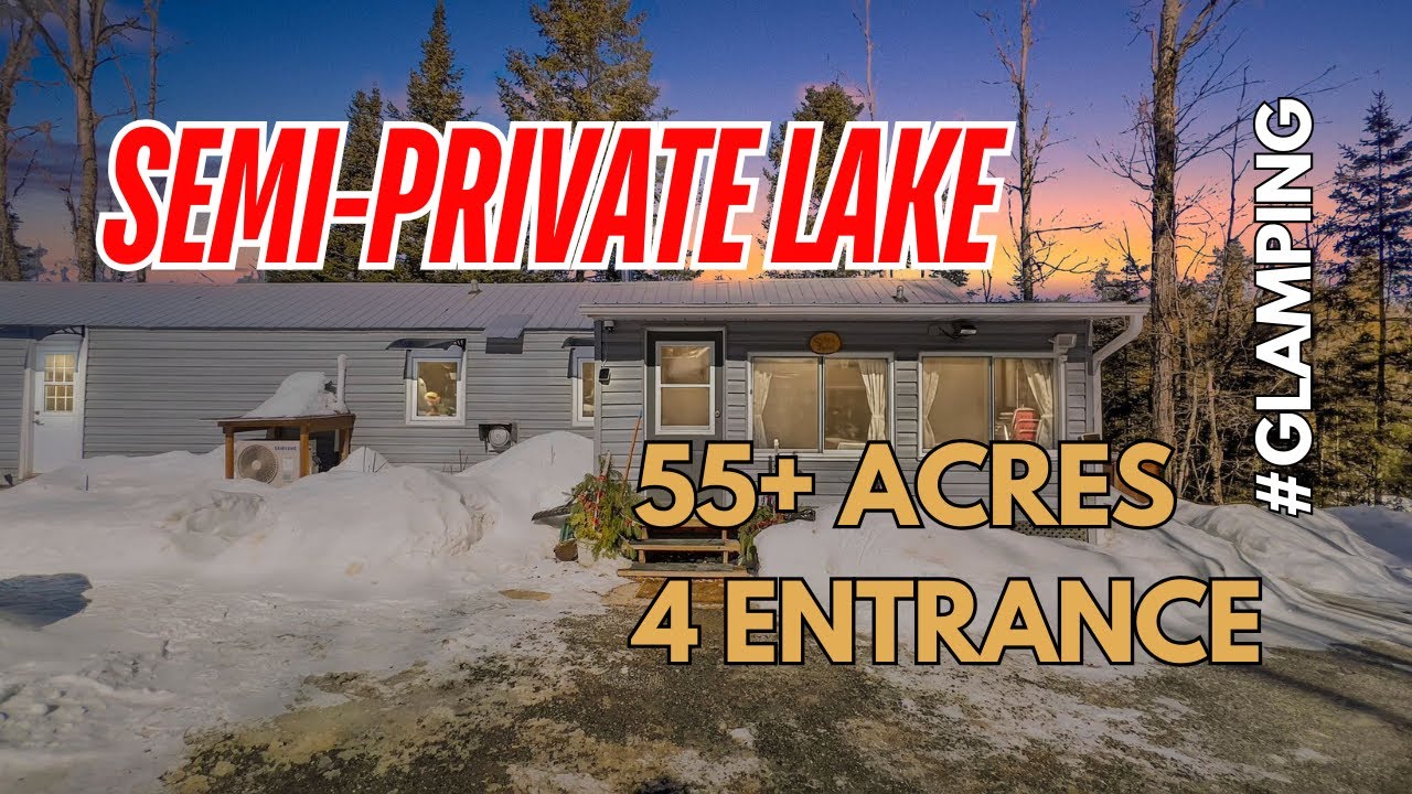 146 Thanet Lake Road, Gilmour, Ontario : Private Lake 55 Acres of ...