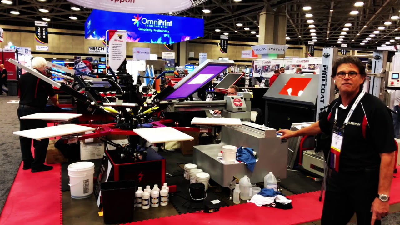 Lawson Screen & Digital's Printing United Mad Dash 2019 - YouTube