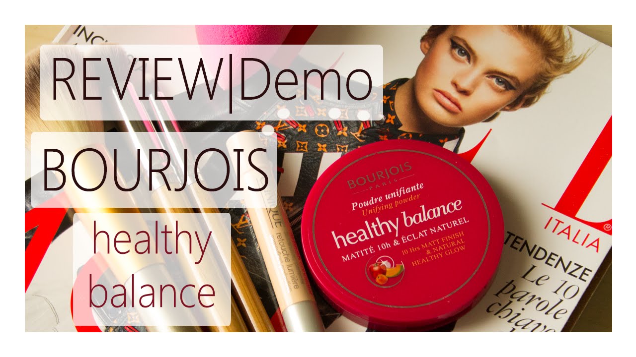 Bourjois Healthy Balance Pressed Unifying Powder | REVIEW - YouTube