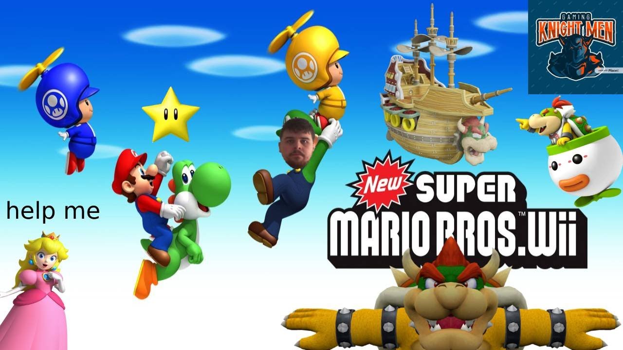 New Super Mario Bros. Wii level one complete - YouTube