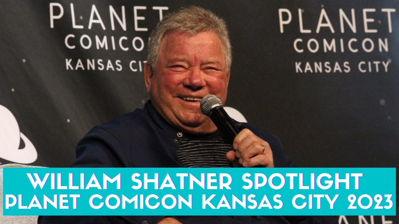 [Comic Con Panels] William Shatner at Planet Comicon Kansas City 2023 ...