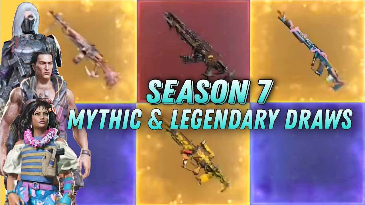 Mythic AK117 and all lucky draw leaks in season 7 CODM 🔥 - YouTube