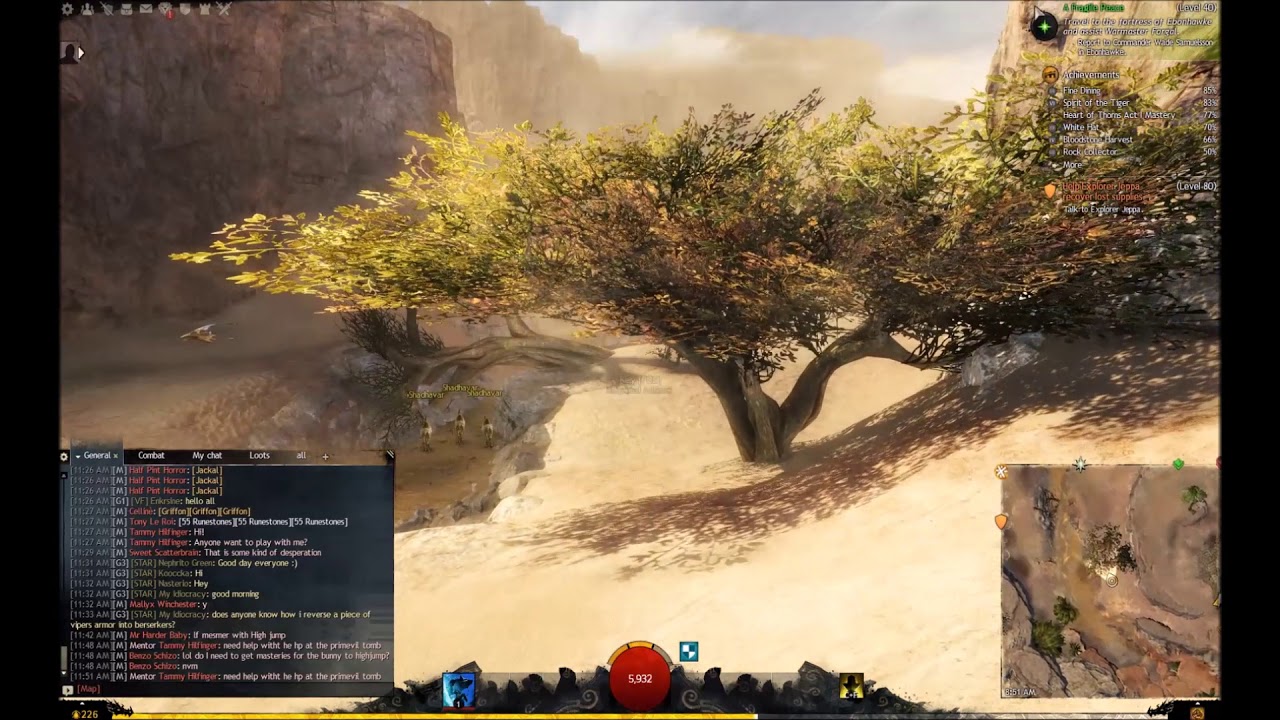 Above the Flats Mastery Point Guild Wars 2 Path of Fire Expansion - YouTube