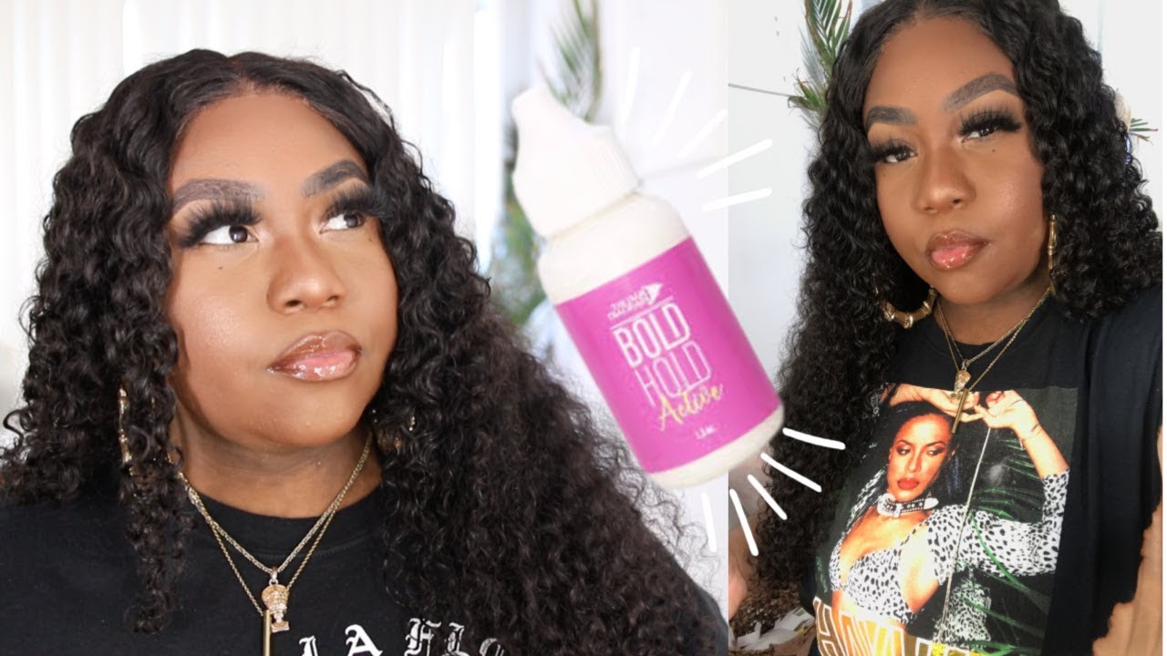SUMMER READY || CURLY CLOSURE WIG CUSTOMIZATION & INSTALL || YIROO ...