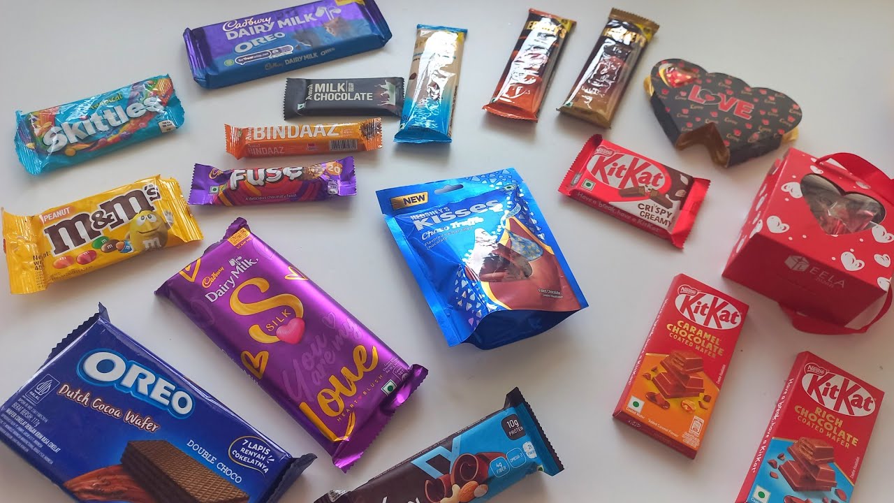 So many chocolates, surprise toys, chocolate opening video, lots of ...