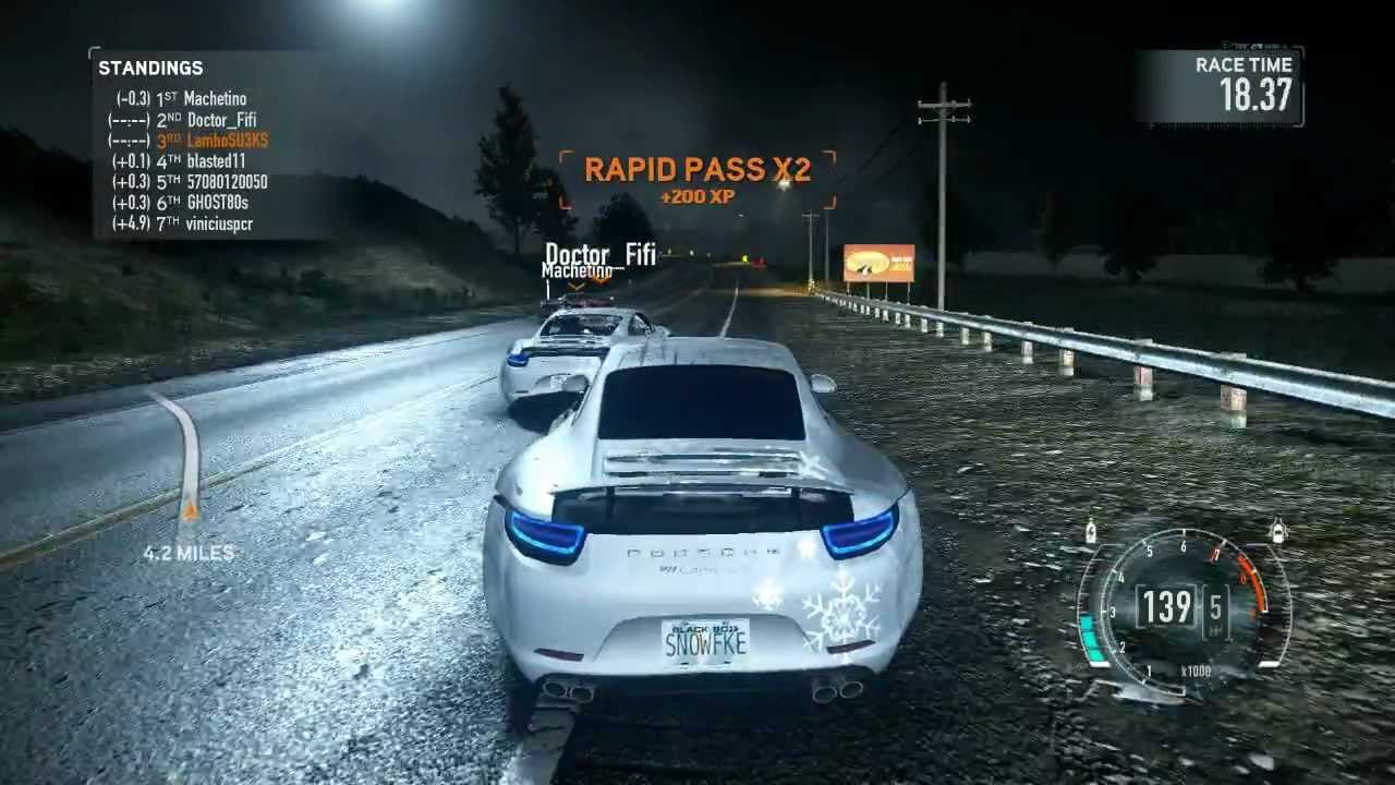 Need For Speed The Run Multiplayer Gameplay [HD] Tier 5 Porsche 911 ...