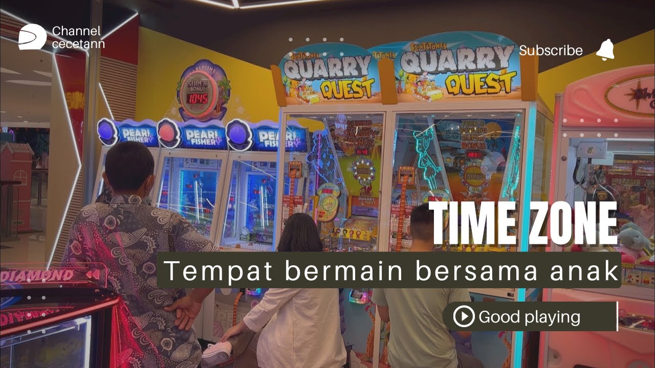 Time Zone,Game,Tempat bermain anak di sun plaza Medan - YouTube