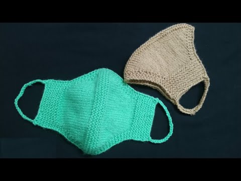 How to Make SAFE WOOLEN MASK : Design-460 (Hindi) Jasbir Creations ...