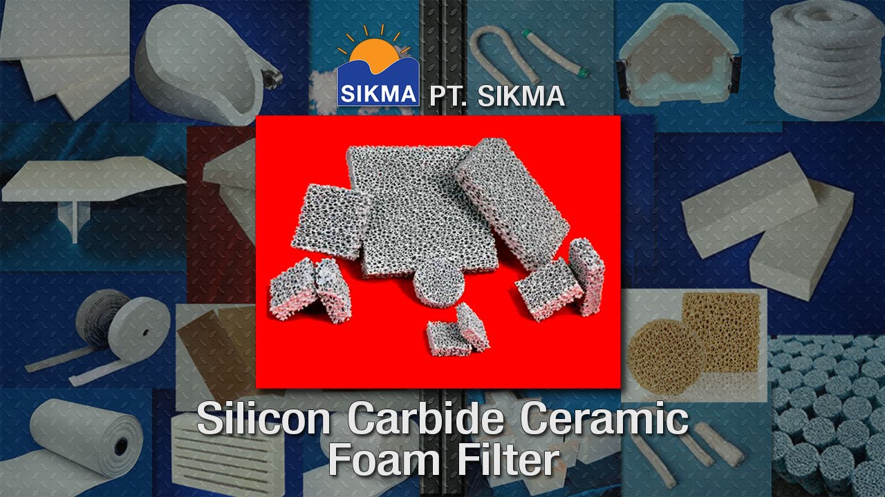 Silicon Carbide Ceramic Foam Filter - YouTube