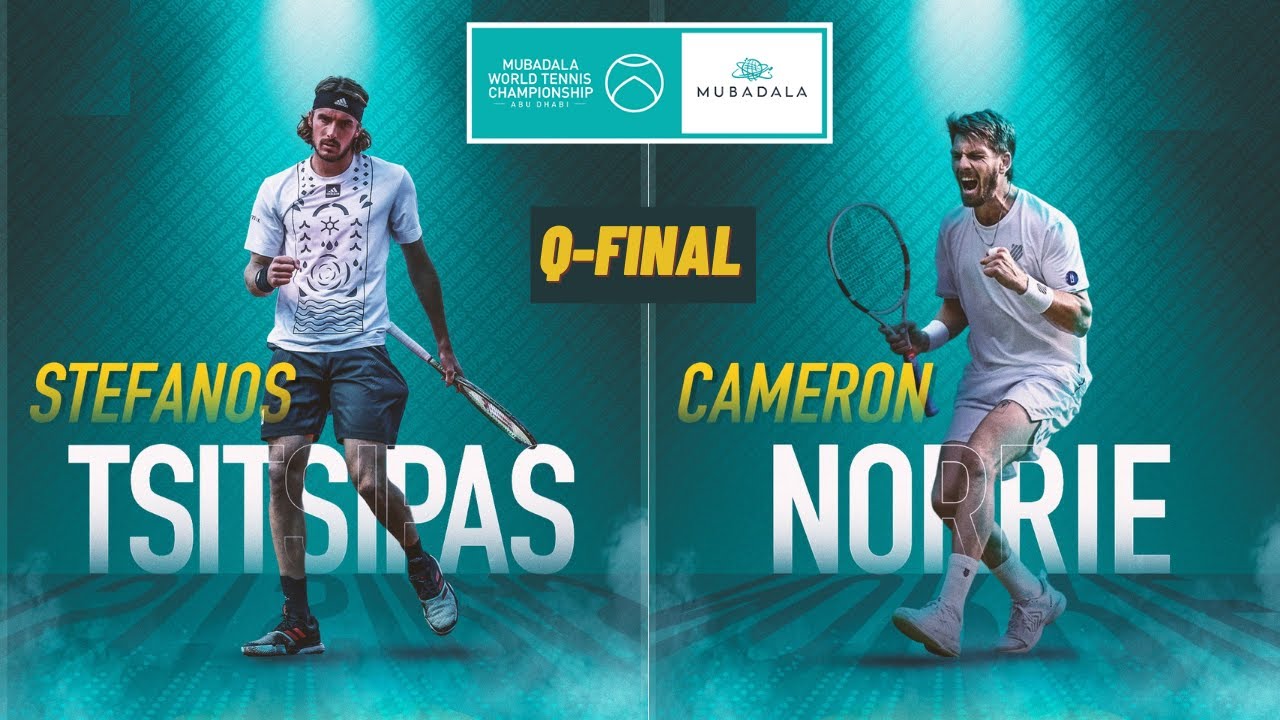 Stefanos Tsitsipas vs Cameron Norrie | 2022 Mubadala World Tennis ...