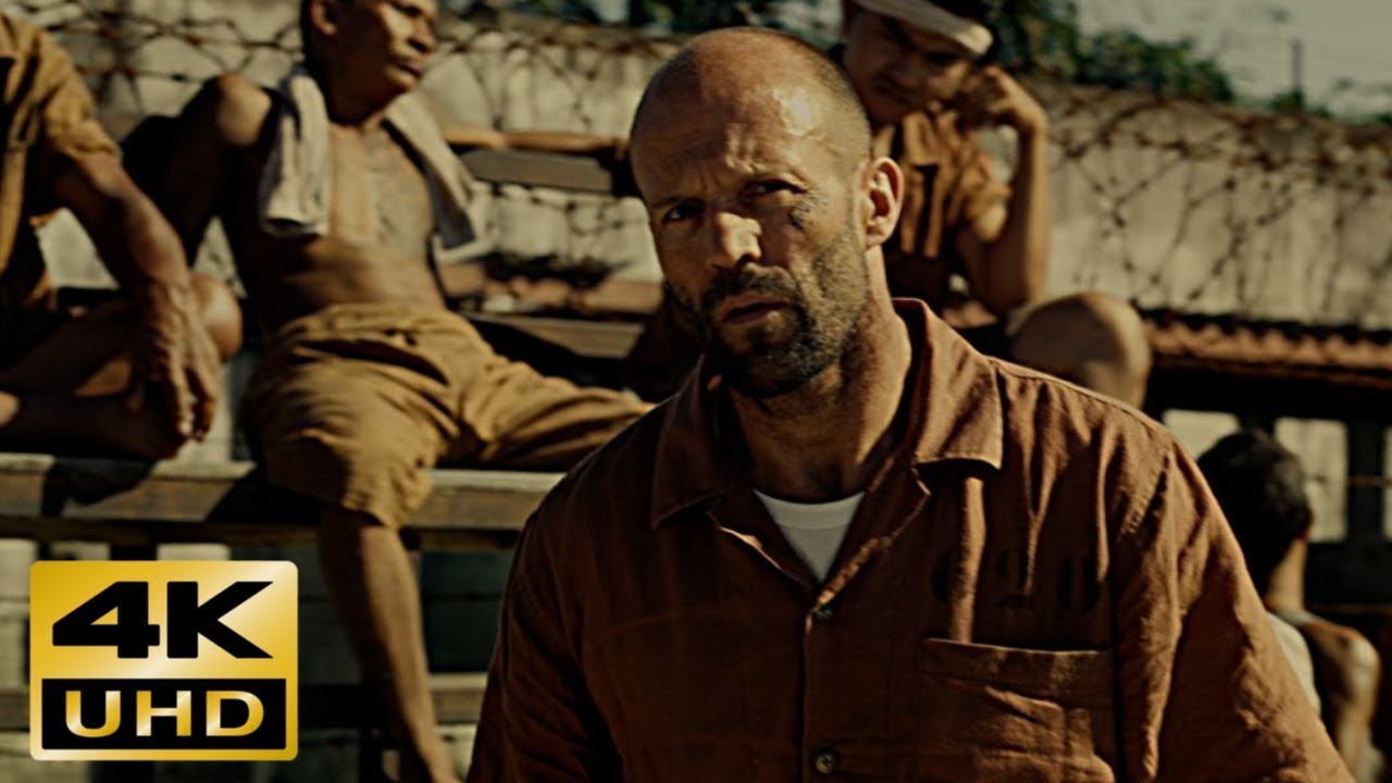 Jason Statham- Prison Fight and kill african drug dealer Scene - YouTube