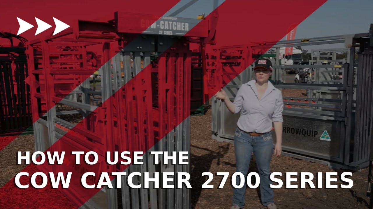How to Use Our Cow Catcher 2700 Series Crush - YouTube