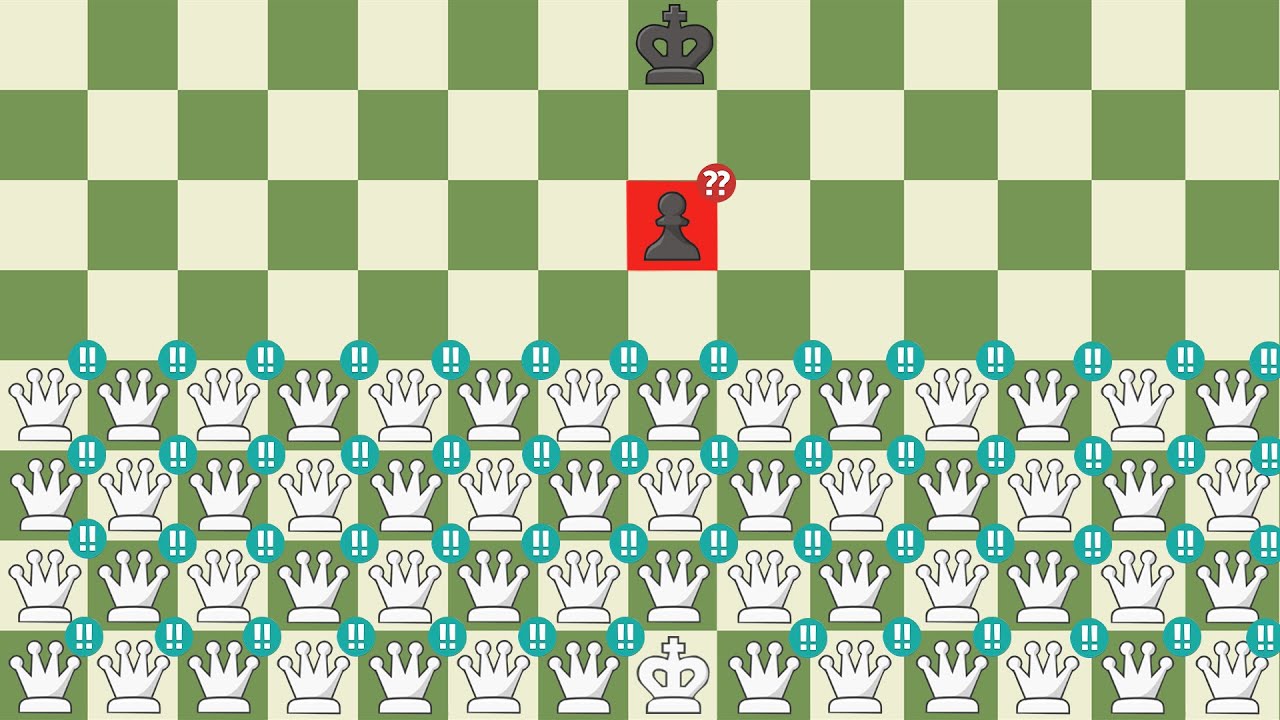 50 QUEENS vs 1 PAWN | Chess Memes #21 - YouTube