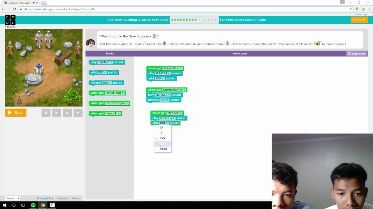 code.org — Star Wars (Tutorial, No Edit) - YouTube