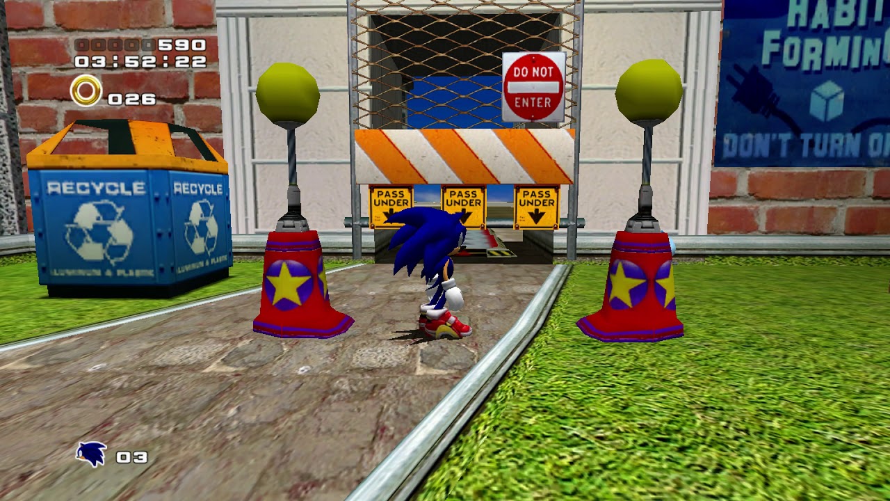 Playing Some Sonic Adventure 2 Battle On The Xbox One S - YouTube