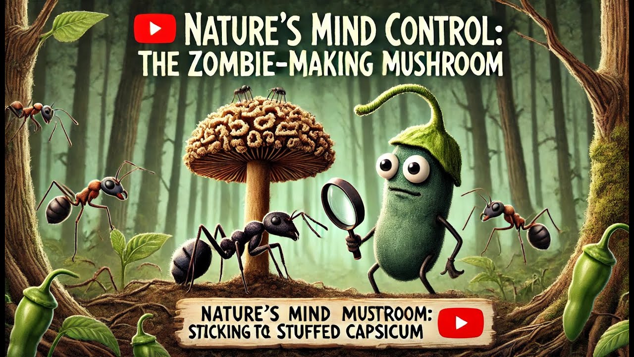 The Zombie-Making Mushroom: Nature's Creepiest Mind Control - YouTube
