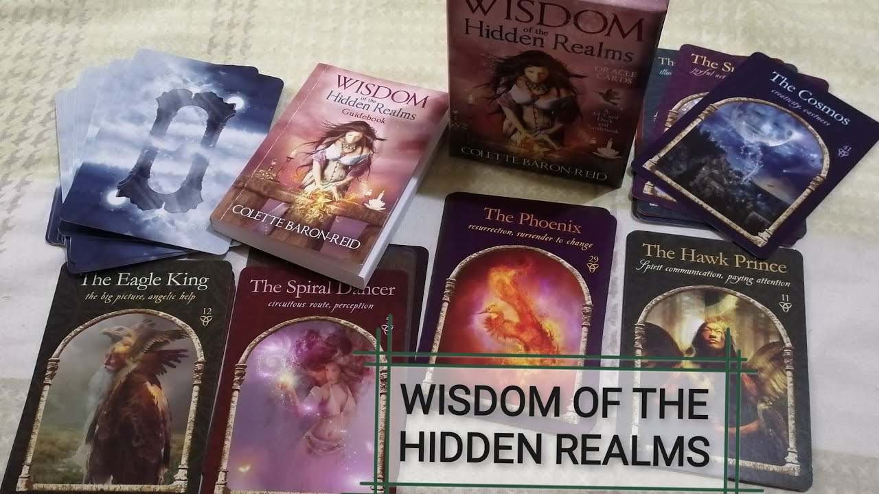 Wisdom of the Hidden Realms Oracle (by Collette Baron-Reid) ~ Unboxing+ ...