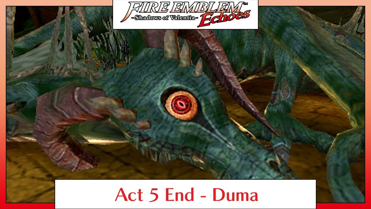 Fire Emblem Echoes: Shadows of Valentia - Act 5 End: Duma (Hard/Classic ...