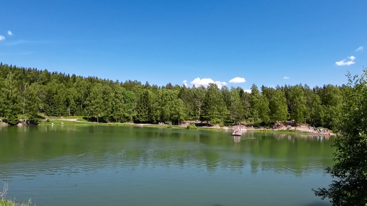 Løpetur over Grefsenkollen og rundt Trollvann i Lillomarka - YouTube