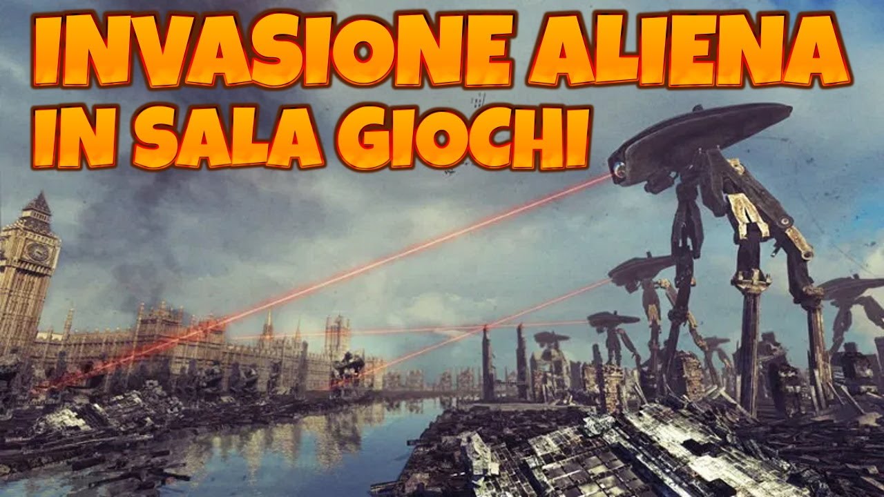 🔴 INVASIONE ALIENA IN SALA GIOCHI - YouTube