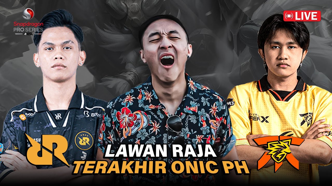 RRQ VS ONIC PH!! LETSGO NOBAR! ESL! - YouTube