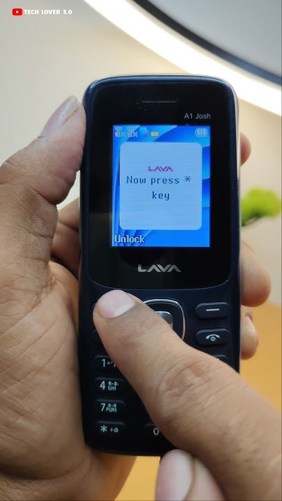 Lava Keypad Phone Locked Unlock Kaise Kare ( Lava A1 Josh ) #lava - YouTube